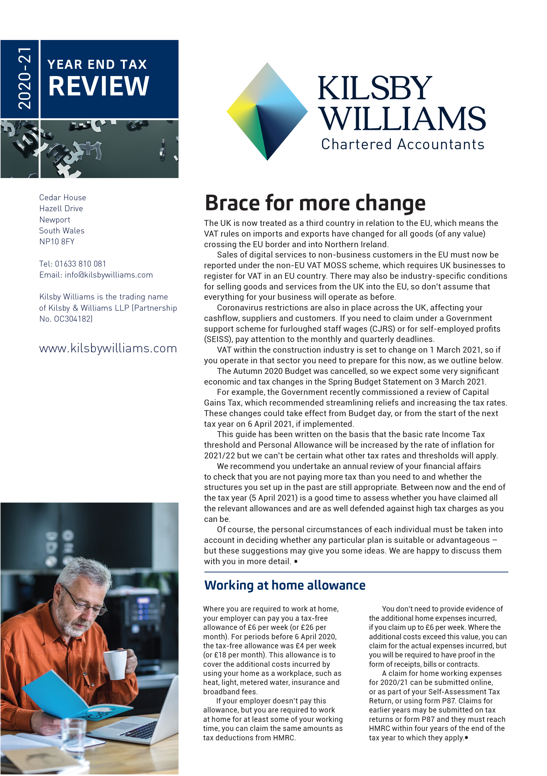 Tax Review 20-21 - Kilsby Williams